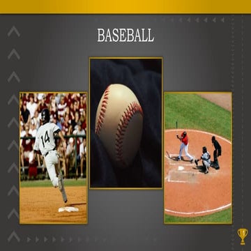BASEBALL.pptx | Cricket | Sports