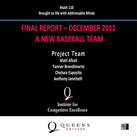 Baseball Final Report.ppt