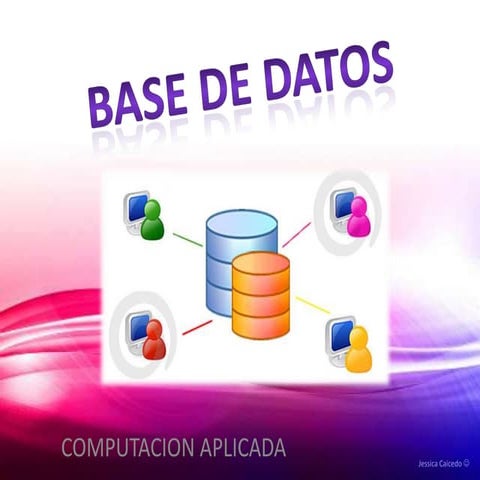 Base de datos | PPTX