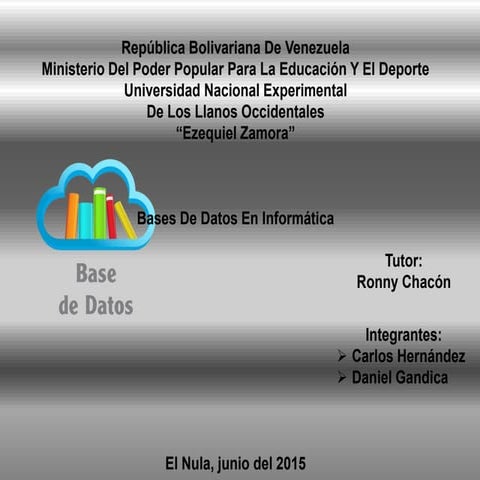 Guia n3 diseno modelo conceptual bd | PDF