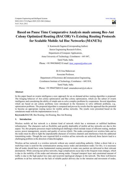 Paper 3 Energy Efficient Bee Routing Algorithm In Wireless Mobile