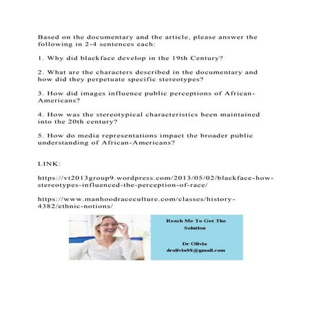 Based on the documentary and the article, please answer the followin.docx