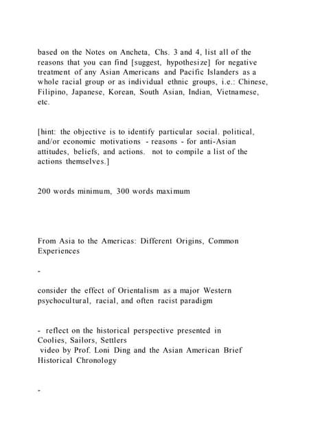 chapter 8 notes – Asian Americans model minoritieschapter b.docx