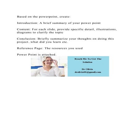 Based on the powerpoint, createIntroduction A brief summary of.docx