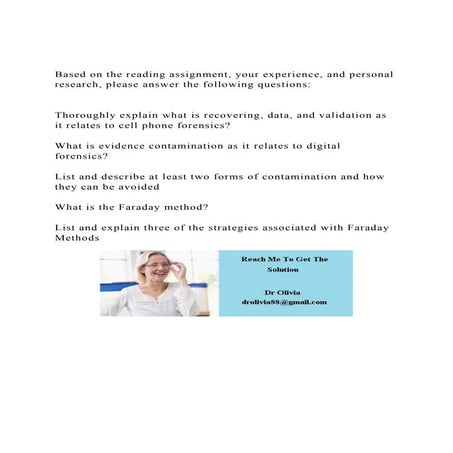 Based on the reading assignment, your experience, and personal r.docx