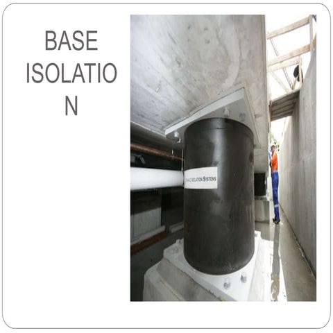 Simple Presentation Of BASE ISOLATION | PPTX