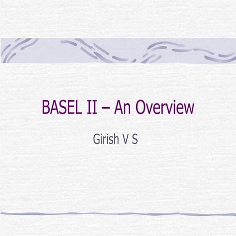 Basel 2 | PPT