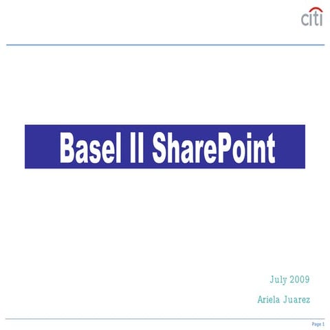 BASEL II | PPT