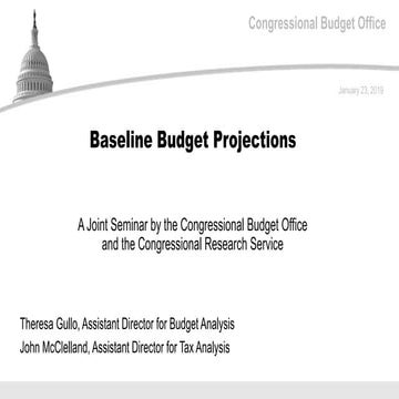 Baseline Budget Projections | PDF