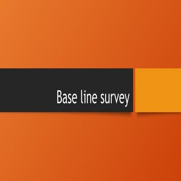 Tamil Nadu Base line survey 2020 Hi - Tech Lab | PPTX