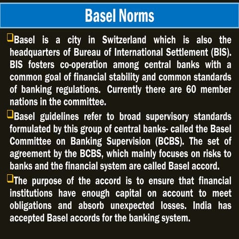 Basel Norms.pptx Macro economy education | PPTX