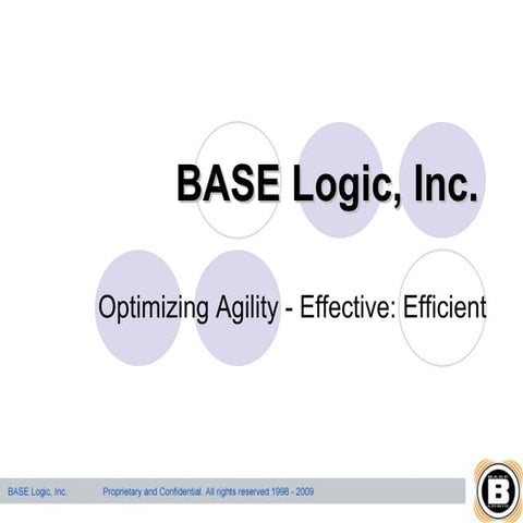 Base Logic Inc Solution Offering | PPT | Computer Software and ...