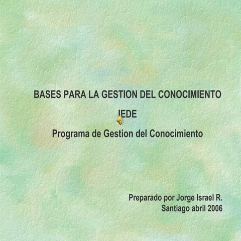 Bases de conocimiento vs bases de datos | DOCX