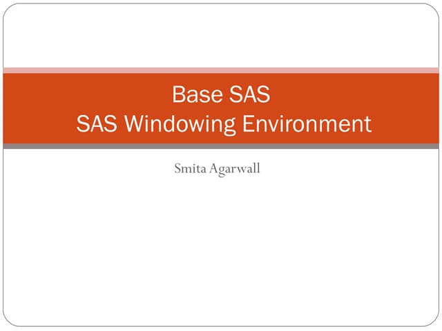 SDTM (Study Data Tabulation Model) | PPTX