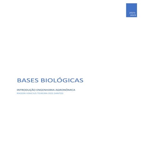 Estudos das Bases Biológicas das Células eucarioticas e procarióticas | PDF