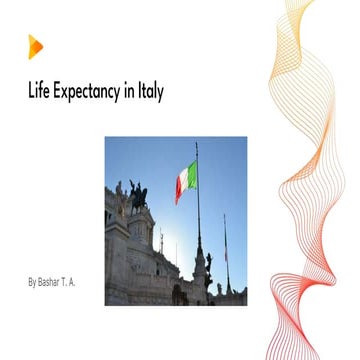 Life Expectancy in Italy.pptx