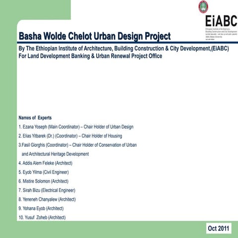 Basha Wolde Chelot Final Report on urban design.ppt