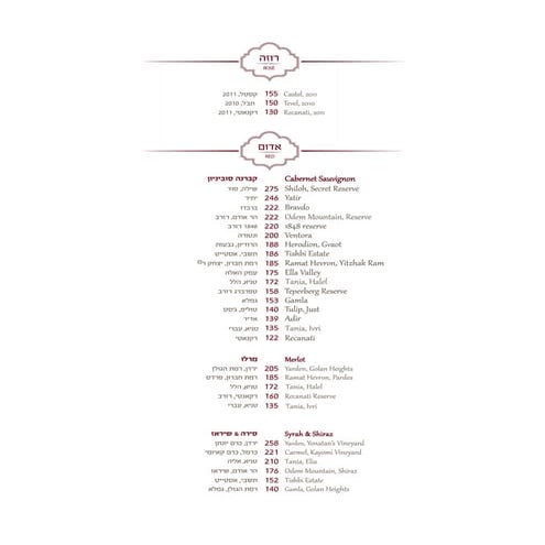 Charlotte english menu dec11 | DOC