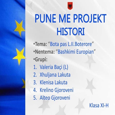 Bashkimi Europian | PPTX