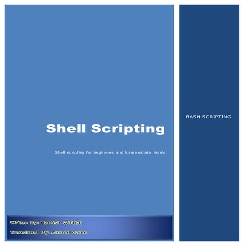 Bash Scripting For Beginner And Intermediate Pdf