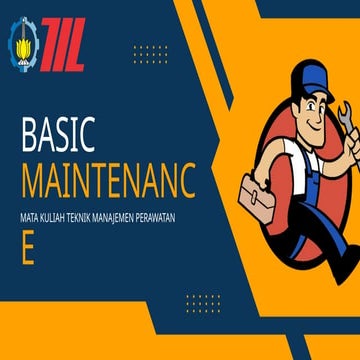 Basic Maintenance for mechanical engineering.pptx