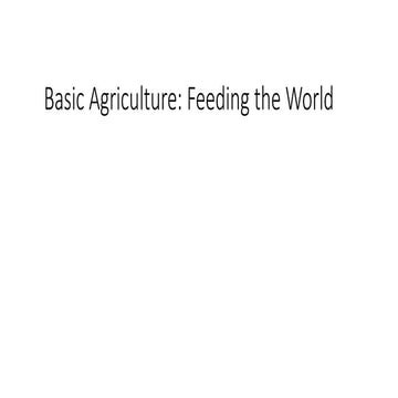 Agriculture | PPT