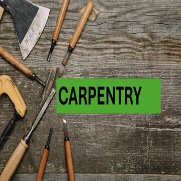 Basic Carpentry BACHELOR OF ELEMENTARY education | PPT
