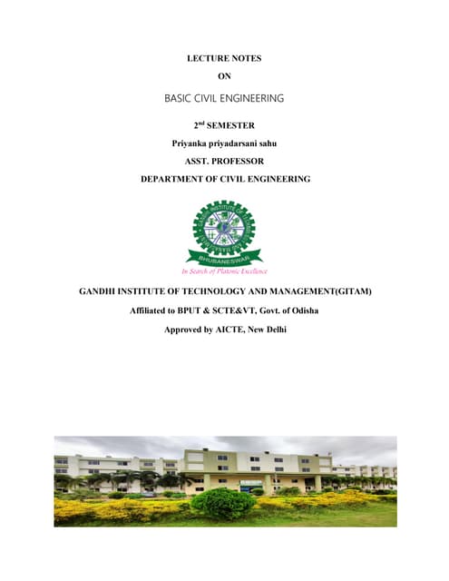 W hat is civil engineering | PPT