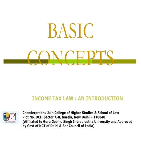 Basic concepts | PPT