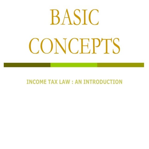 Basic concepts | PPT