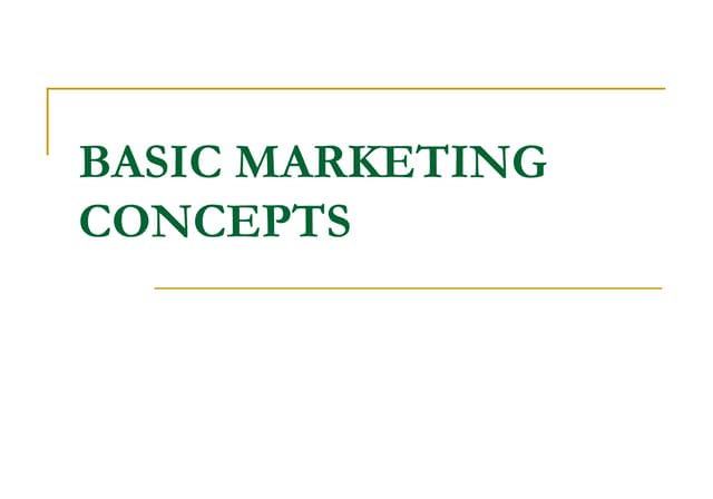 Marketing ppt | PPT