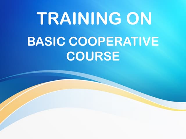 Some Important Cooperative Practices Pdf