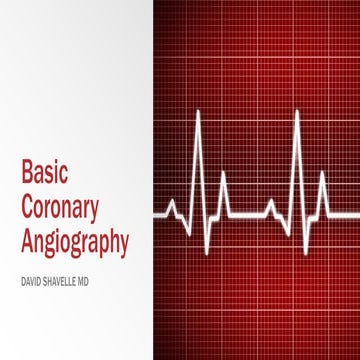 Angulated views in coronary angiography,an introductory lecture for ...