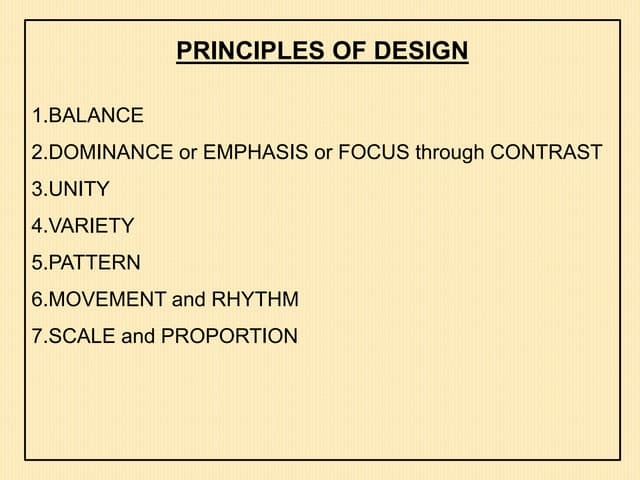 The Principles of Design in Architecture | PPTX