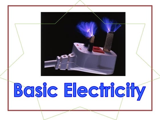 Electric charge and Electric current | PPT