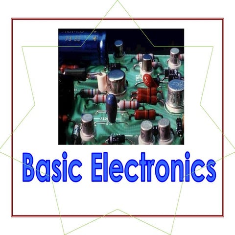 BASIC-ELECTRONICS.pdf fundamentals of mechatronics | PPT