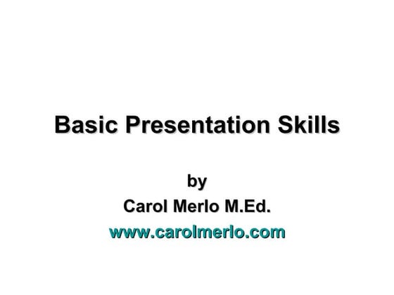 4 p’s of presentation | PPTX