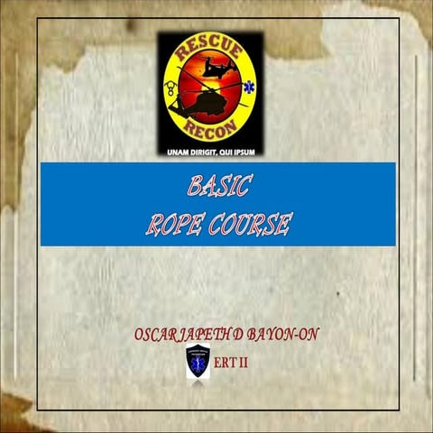 basic-rope-COURSE-1.ppt warrior2618triad | PPT