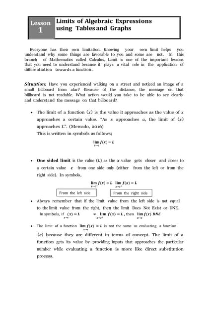 Limits of some transcendental functions | PDF