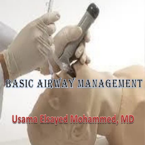 Basic airway management | PDF