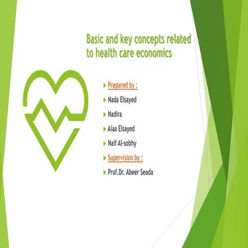 Basic and key concepts related to health care economics.pptx