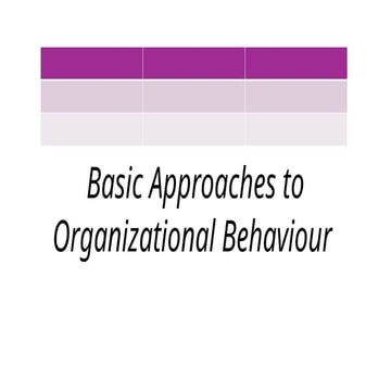 BASIC APPROACHES OF ORGANIZATIONAL Behaviour.pptx