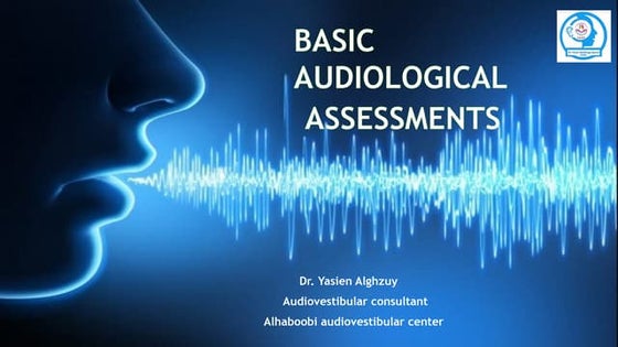Speech audiometry & masking | PPTX