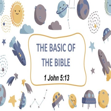 BASIC BIBLE 11.pptx | Christianity | Religion & Spirituality