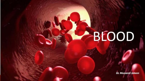 Blood Composiotion Blood Physiology | PPT