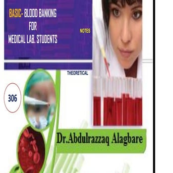 Basic Blood Banking and all information blood banking | PDF