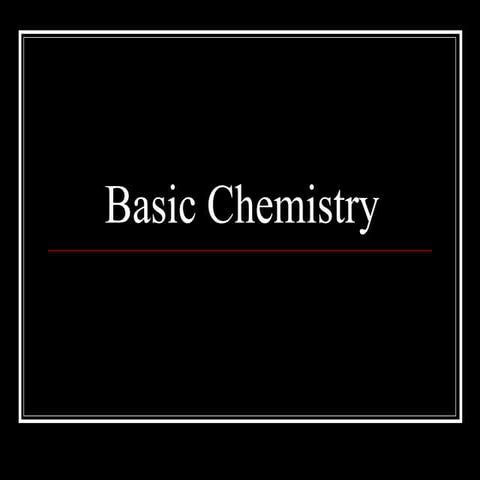 Introduction to chemistry | PPTX