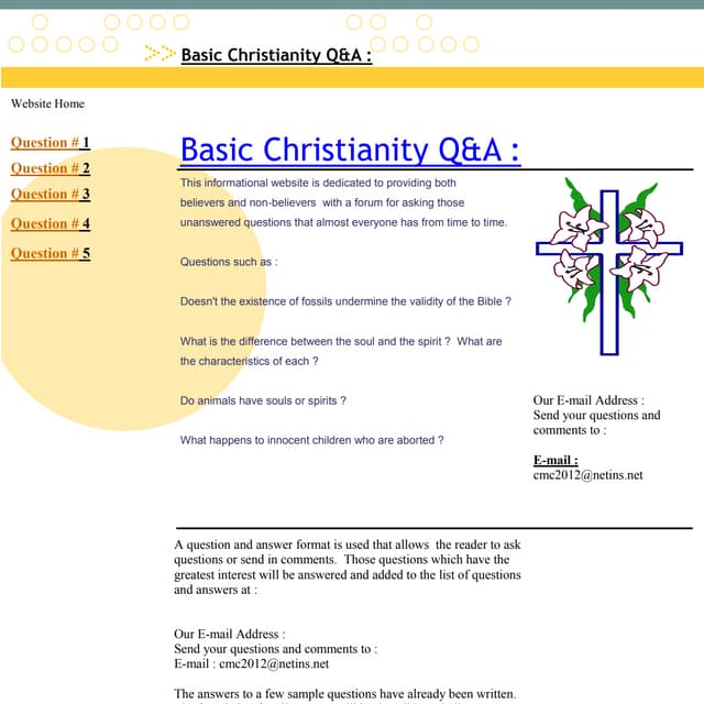 Basic Christianity Q&A | PDF