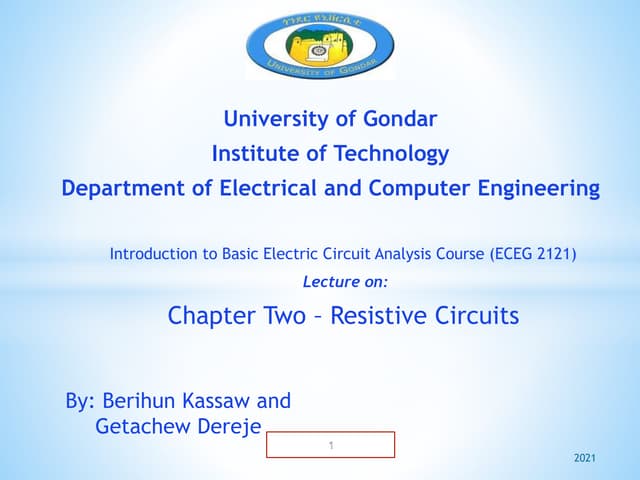 Unit 1_KVL and KCL theorems electrical students | PPTX