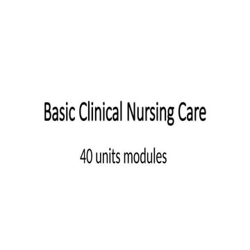 Basic Clinical Nursing Care medical.pptx